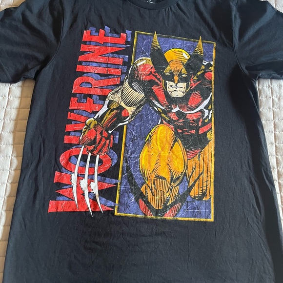 Marvel | Shirts | Marvel Black Graphic Tee Wolverine S | Poshmark